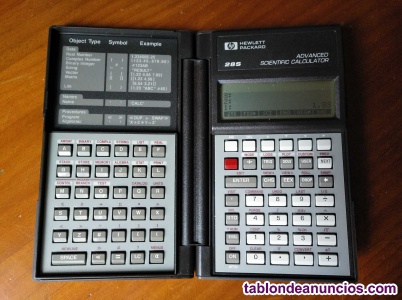 TABLÓN DE ANUNCIOS - Calculadora cientifica hewlett packard 28s ...