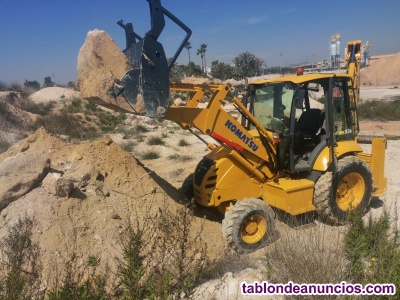 TABLÓN DE ANUNCIOS - Alquiler de pala excavadora mixta