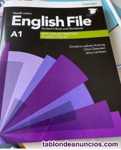 TABLÓN DE ANUNCIOS - English File 4th Edition A1